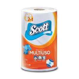 Toalla Multiuso Scott 110 Hojas.
